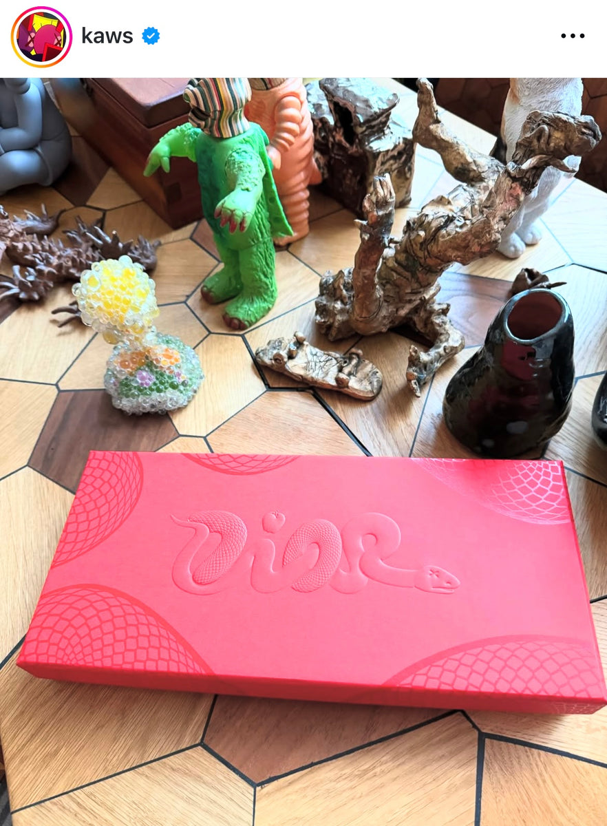 KAWS x Dior pink snake sculpture pre-order – Designstoresyd